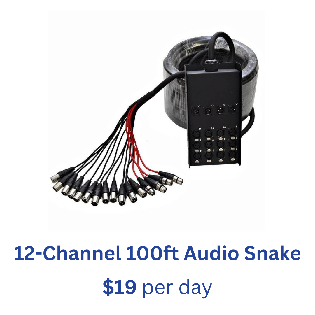 Audio Snake Rental